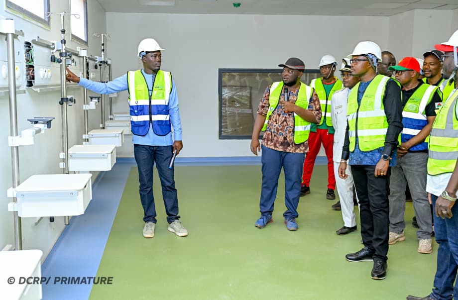 CHRU de Gaoua : le Premier ministre constate une avancée significative ...